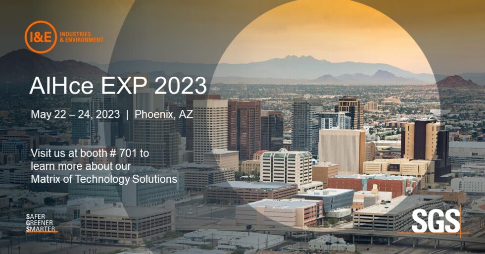 AIHce EXP 2023 | SGS Galson
